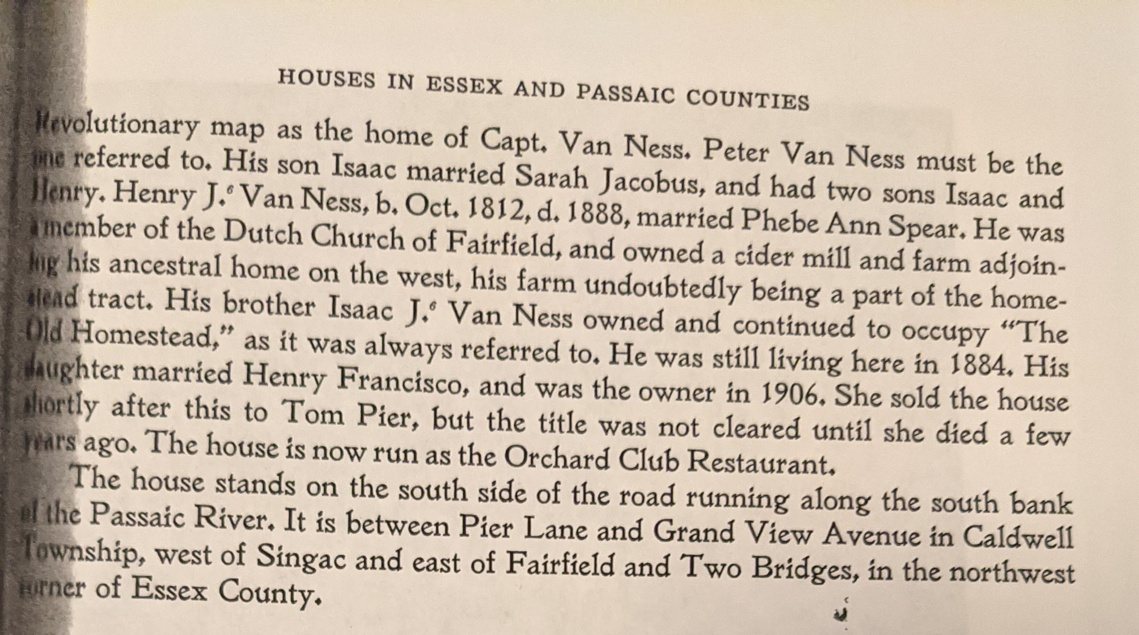 Resources and Historical Information – Friends of the Van Ness House